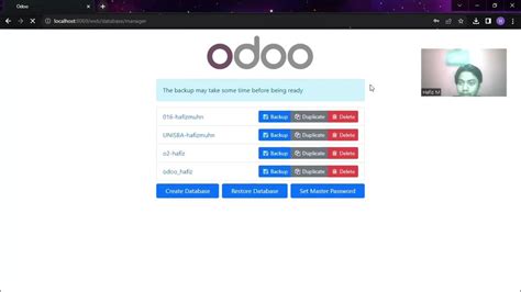 Tutorial Backup Dan Restore Database Odoo 16 Youtube