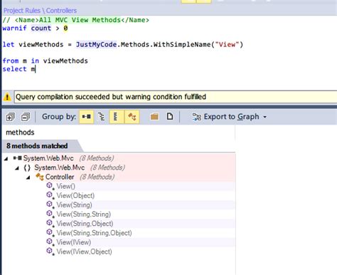 Ndepend Doesnt Return All Methods In Aspnet Mvc Controller Class Stack Overflow