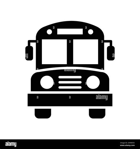 Bus Icon Vector Design Template In White Background Stock Vector Image And Art Alamy