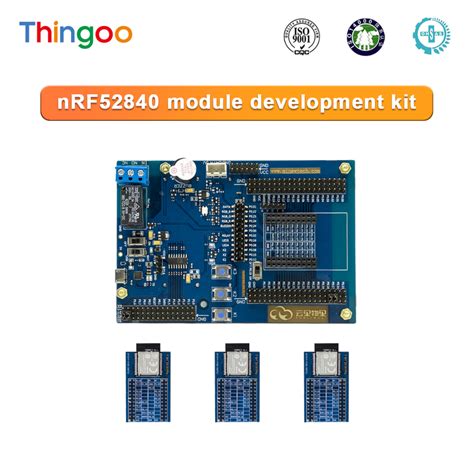 Nrf52840 평가 키트 네트워킹 방송 Ble 5 모듈 저전력 소비 무선 Uart 24ghz 제어 통신 장비