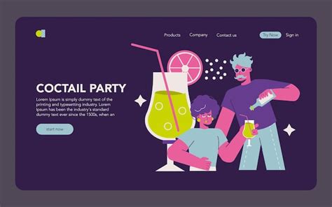 Premium Vector Party Flat Vector Illustration