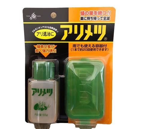Yahoo オークション アリメツ 雨で使える専用容器付き 殺虫剤 55g 殺