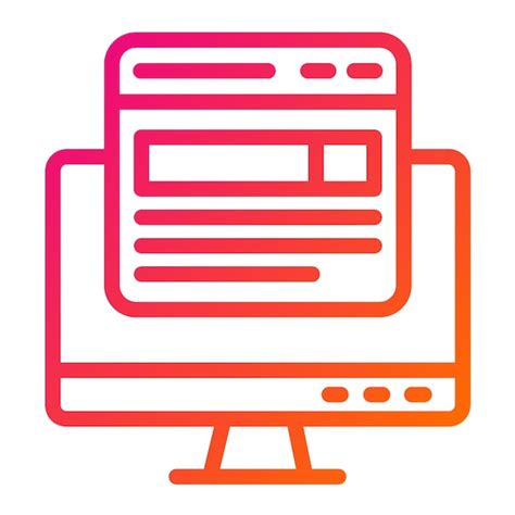 Premium Vector Search Engine Vector Icon Design Illustration