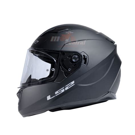 Ls2 Ff320 Stream Evo Solid Black Matt Helmet D Ring Moto Central