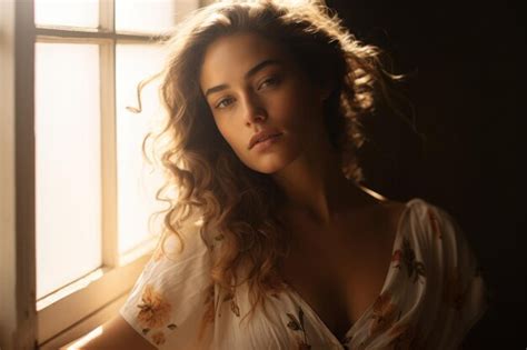 Premium Ai Image Beautiful Girl Model