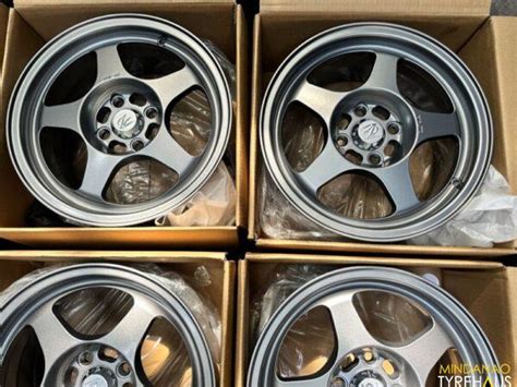 15” Spoon Design Code 5111x Gunmetal Mags 4holes Pcd 100 Brandnew