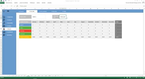 Contract Management And Control Excel Spreadsheet Template 5 0 Luz