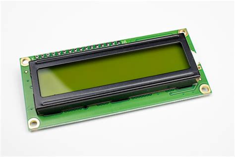 Display LCD X Giallo Verde Retroilluminato Tech Maker