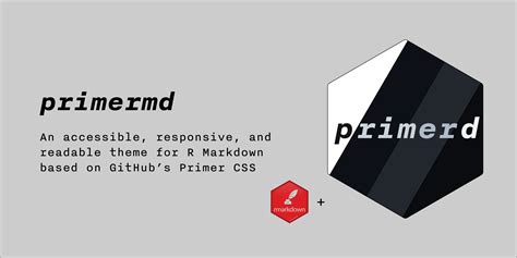Primermd A R Markdown Template • Primermd Primermd A R Markdown Template • Primermd