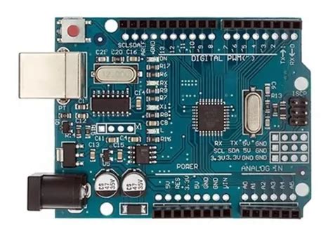 Placa Compatível Com Arduino Uno Atmega328 Smd Cabo Usb R 45 Em São