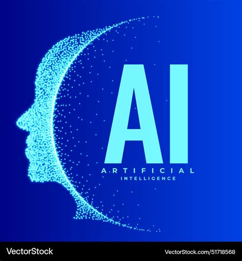 Artificial Intelligence Digital Tech Innovation Vector Image