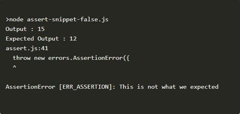 ماژول assert در نود جی اس nodejs روکسو