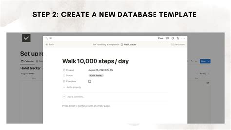 How To Set Up Recurring Task Pages In Notion The Organized Notebook