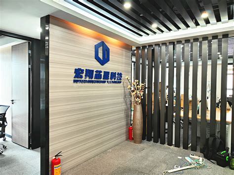 公司前台logo墙 深圳市美哲广告有限公司