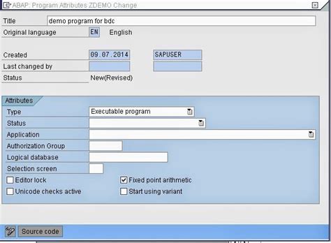 Sap Abap Bdc Using Session Method In Sap Abap