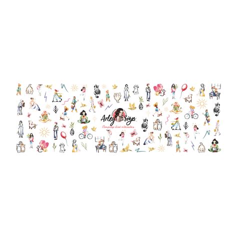 Слайдери для нігтів Юність купить в Arley Sign