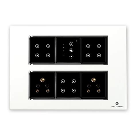 Landg Smart Switch Board 12 Module Wifi Touch Switch Board Leccy And Genesis