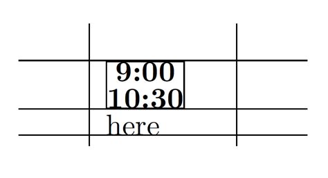 Spacing A Gap Between Text And Line In Table TeX LaTeX Stack Exchange