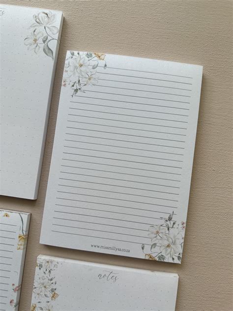 A6 Notepad Miss Milly