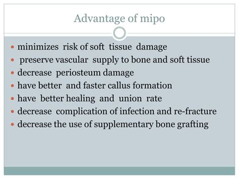 Minimally Invasive Percutaneous Plate Osteosynthesis Pptx