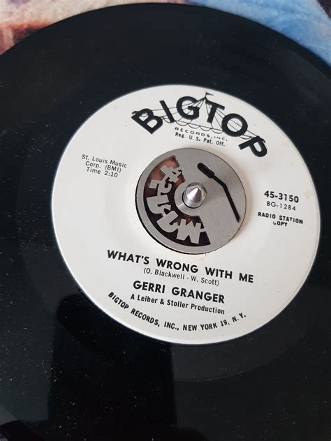 Gerri Granger Just Tell Him Jane Said Hello Record Sales Soul