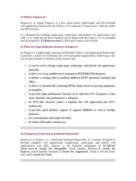 express pdf web application world wide web