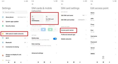 Cara Setting Apn 5g Xiaomi Redmi Note 10 Artofit