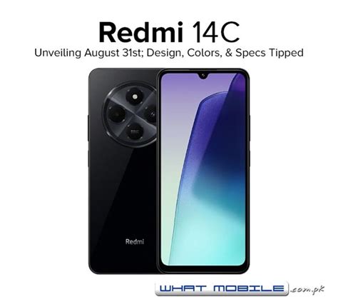 Xiaomi Redmi 14C Unveiling August 31st Design Colors And Specs Tipped By A Retailer