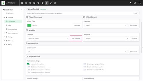 Help Center Tawk To Will My Widget Scheduler Automatically Update