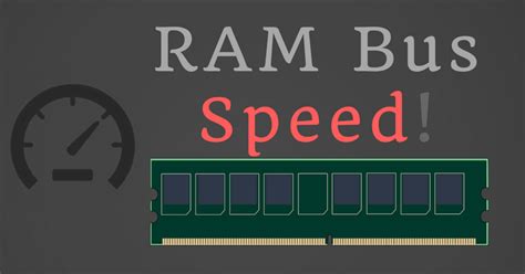 Checking Bus Speed Of RAM Ict Link