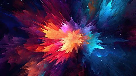Colorful Abstract Background With Light And Color Effects Dreamlike