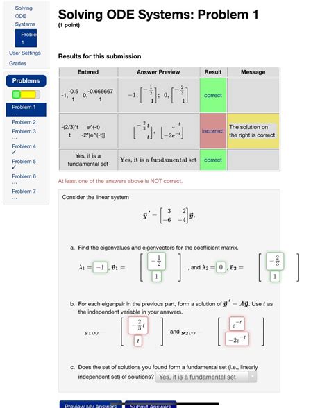 Solved Solving Ode Systems Solving Ode Systems Problem 1 1