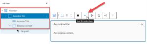Accordion Overview Documentation V