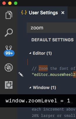 User Interface Activity Bar Width In Visual Studio Code Stack Overflow