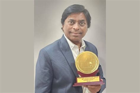 the godfather of liquor packaging dr mohan krishna bags lifetime achievement award