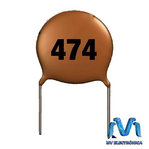 474 470nf 0 47uf Capacitor Ceramico