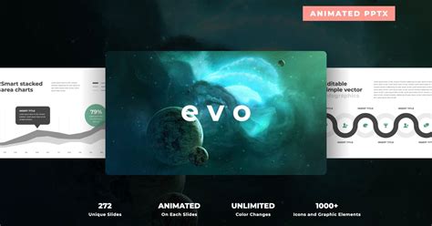 Анимированный шаблон Powerpoint Evo Шаблоны презентаций Включая продажи и маркетинг Envato
