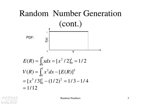 Ppt Random Number Generation Powerpoint Presentation Free Download