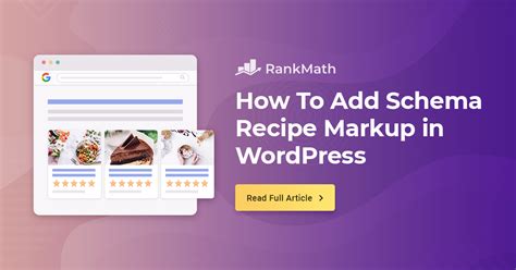 how to add recipe schema markup in wordpress easy advanced methods