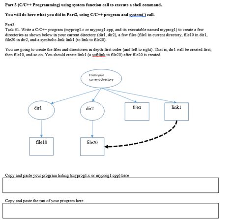 Solved C C Programming Using System Function Call To Chegg Com