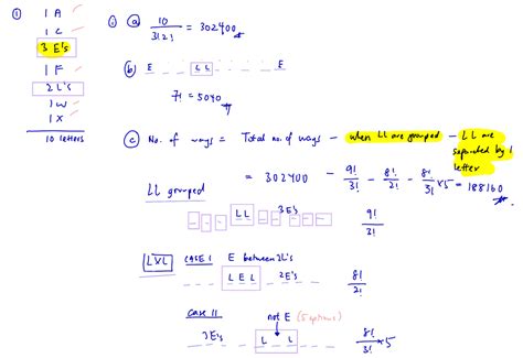 A Level H2 Math Permutation And Combinations 5 Essential Questions