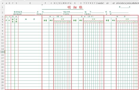 明细账怎么做？明细账模板大全，附会计全盘账模板，财务人手一份 哔哩哔哩