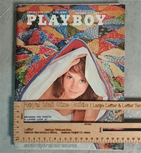 Vintage Playboy Magazine November 1971 Retro Birthday T For Men