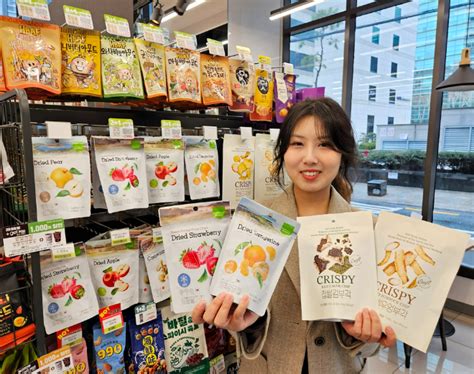 Cu 과일칩·찹쌀 부각 출시