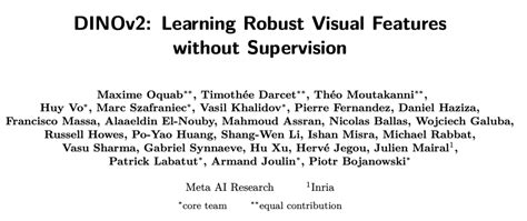 Cv圈又炸了？小扎高调官宣dinov2，分割检索无所不能，网友：meta才是「open」ai 知乎