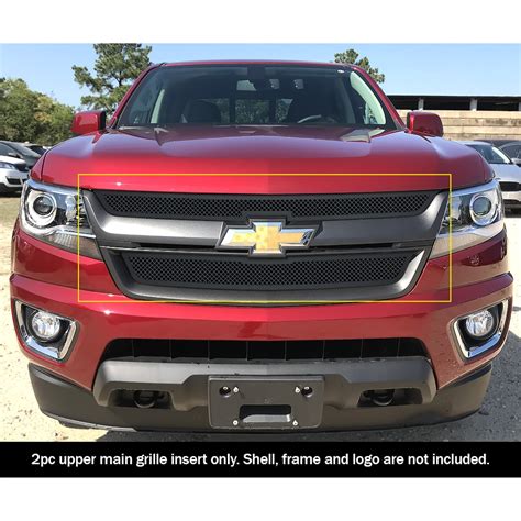 Aps 2015 2020 Chevy Colorado Not For Zr2 Model Black Wire Mesh Grille 1
