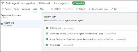 How To Create Self Hosted Linux Build Agent Using Azure Release Pipeline Arm Template A
