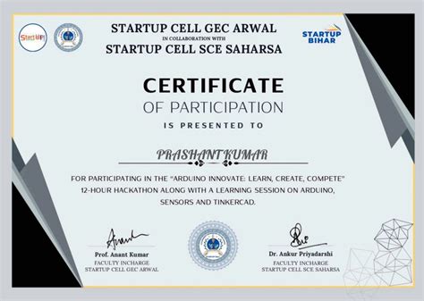 Prashant Kumar On Linkedin Arduino Startup Scesaharsa Gecarwal
