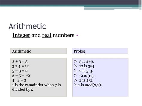 Ppt Chapter Three Lists Operators Arithmetic Powerpoint
