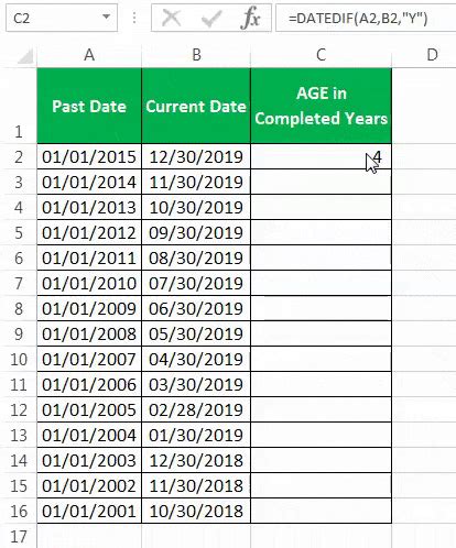 Calculate Age In Excel Top 3 Methods Step By Step